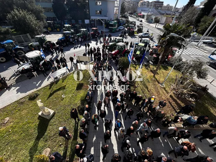 Μεγάλη διαμαρτυρία αγροτών στην Κομοτηνή | xronos.gr